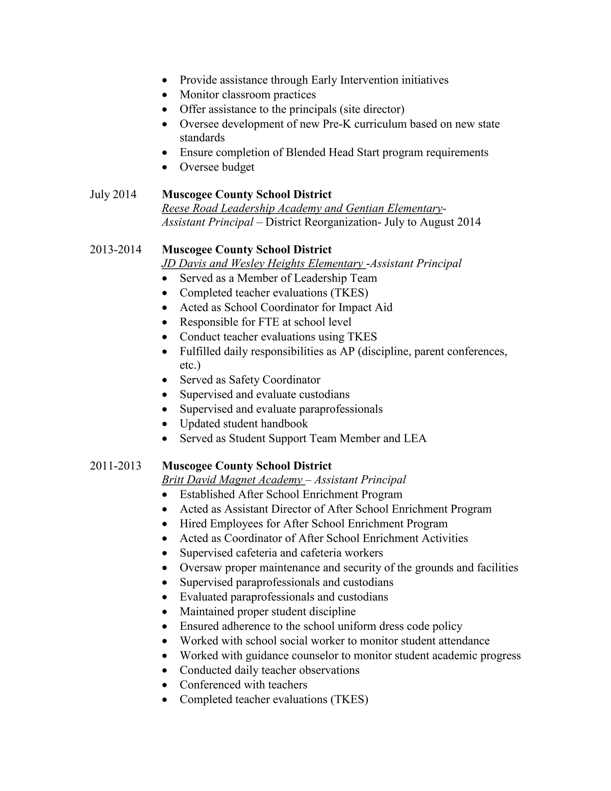 Dana Thompson Resume | PDF