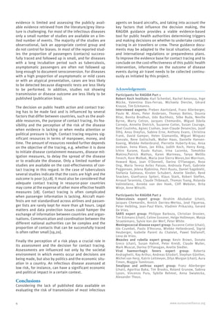 RAGIDA Eurosurveillance | PDF