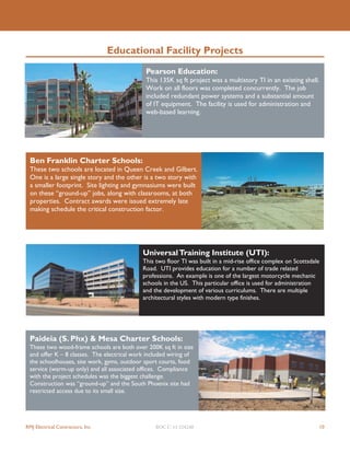 RMJElectrical 2015 Brochure | PDF | Construction Industry | Industries