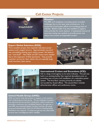 RMJElectrical 2015 Brochure | PDF | Construction Industry | Industries