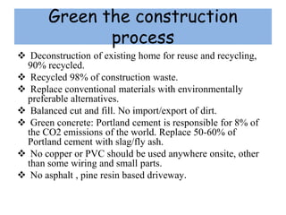SEMINAR ON GREEN BUILDING | PPTX