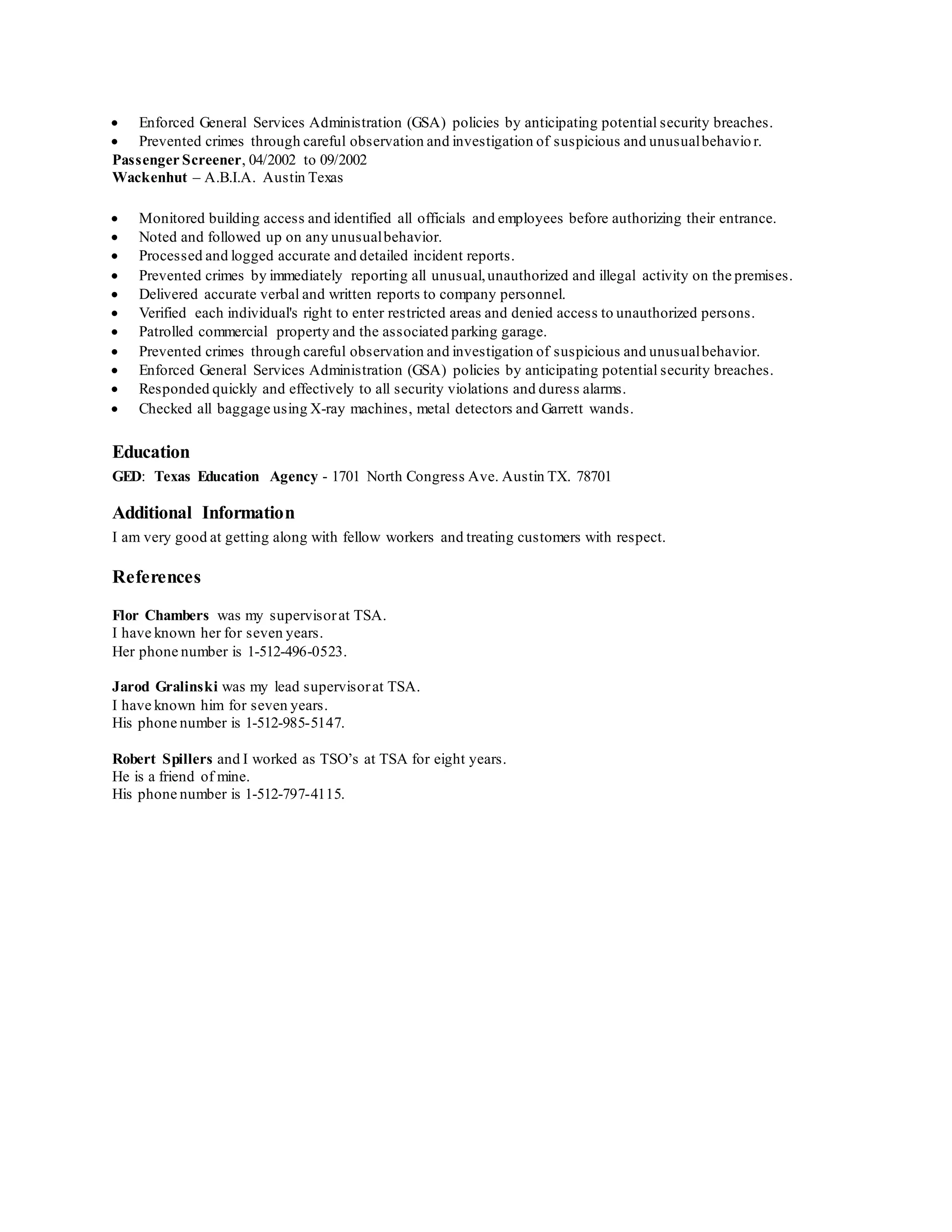 Richard Pearce Resume | PDF