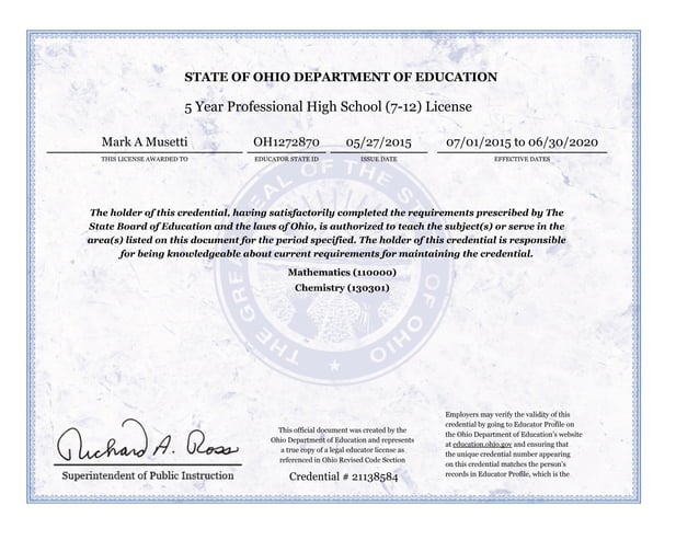OHStateLicense2015MAM | PPT