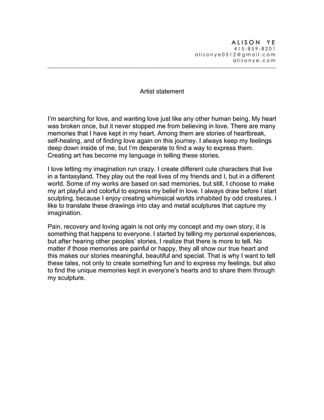 Ye_statement | PDF | Modern Art | Fine Art