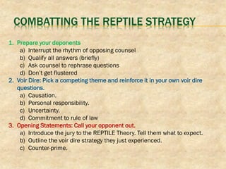 Schwartz Reptile ABA 2016 | PPT
