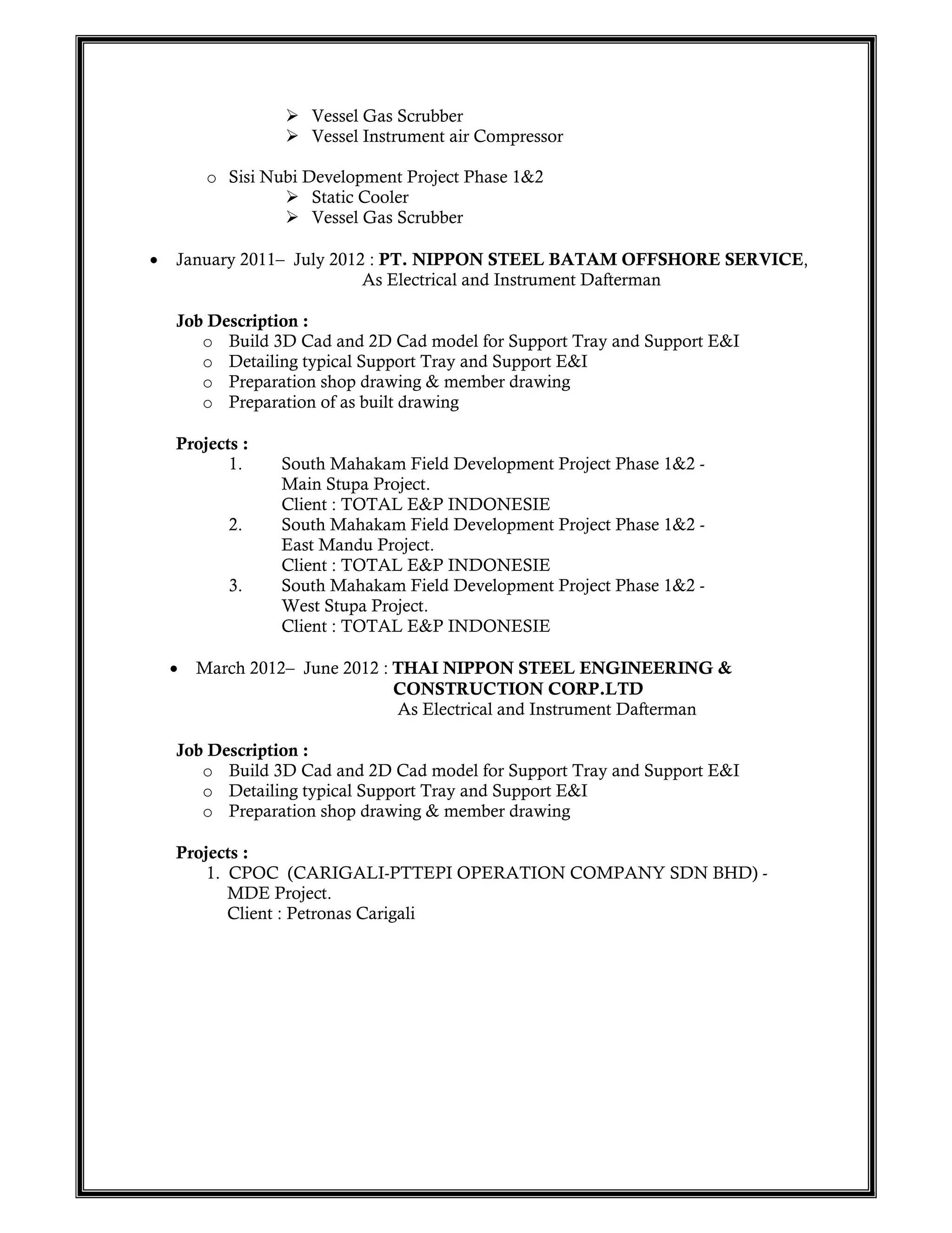 CV Moch Zainal Abidin | PDF | Civil Engineering Industry | Industries