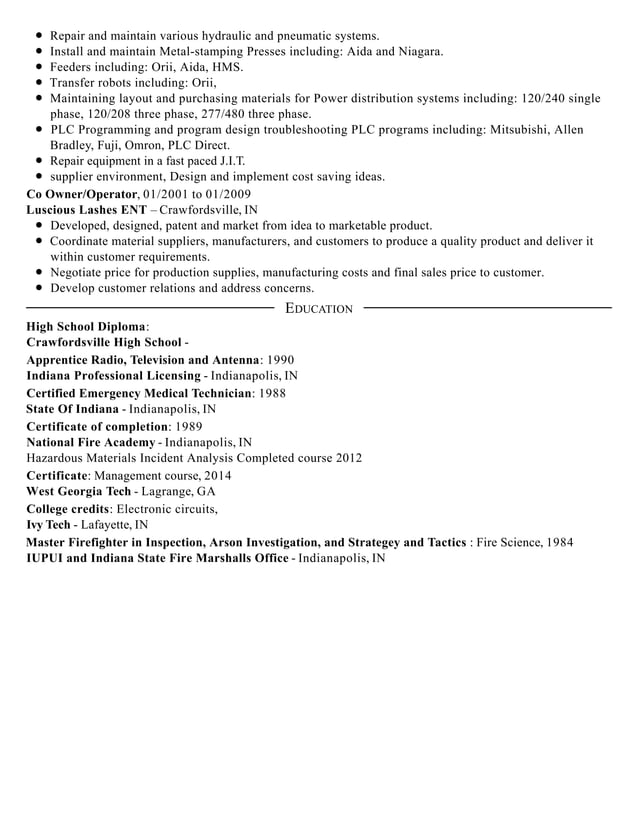 Mark T Davis Resume new2 | PDF