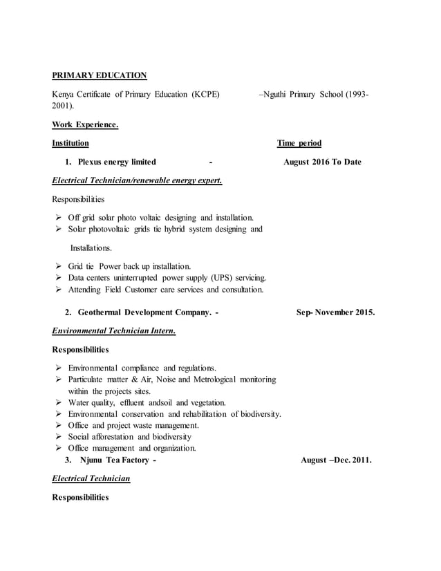 Curriculum Vitae(7)-clinton 2016 | DOCX