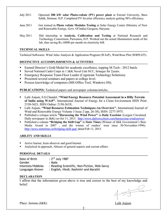Lalit Anjum_Resume_LinledIn | PDF