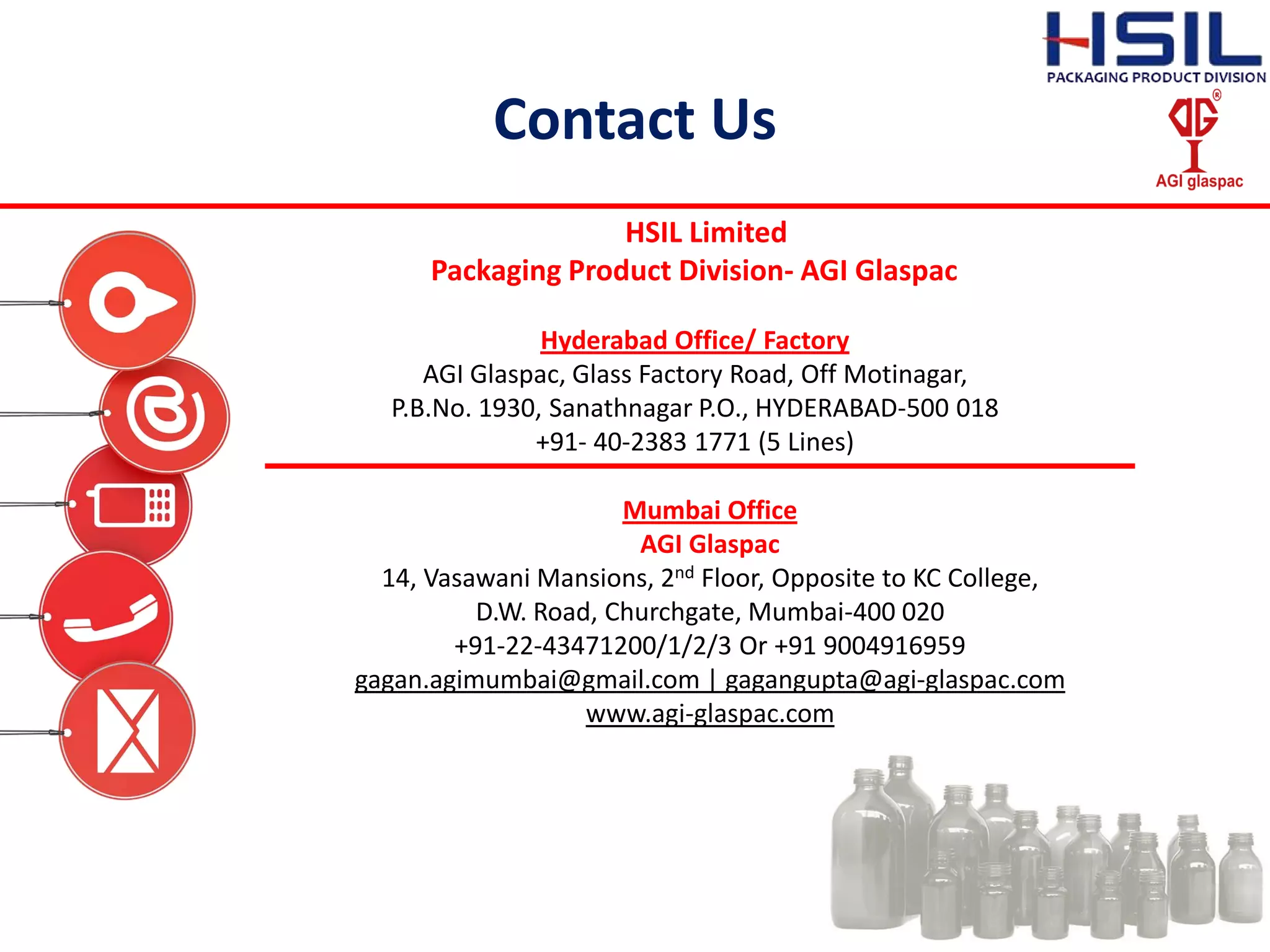 AGI Glaspac-Portfolio | PPT