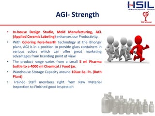 AGI Glaspac-Portfolio | PPT