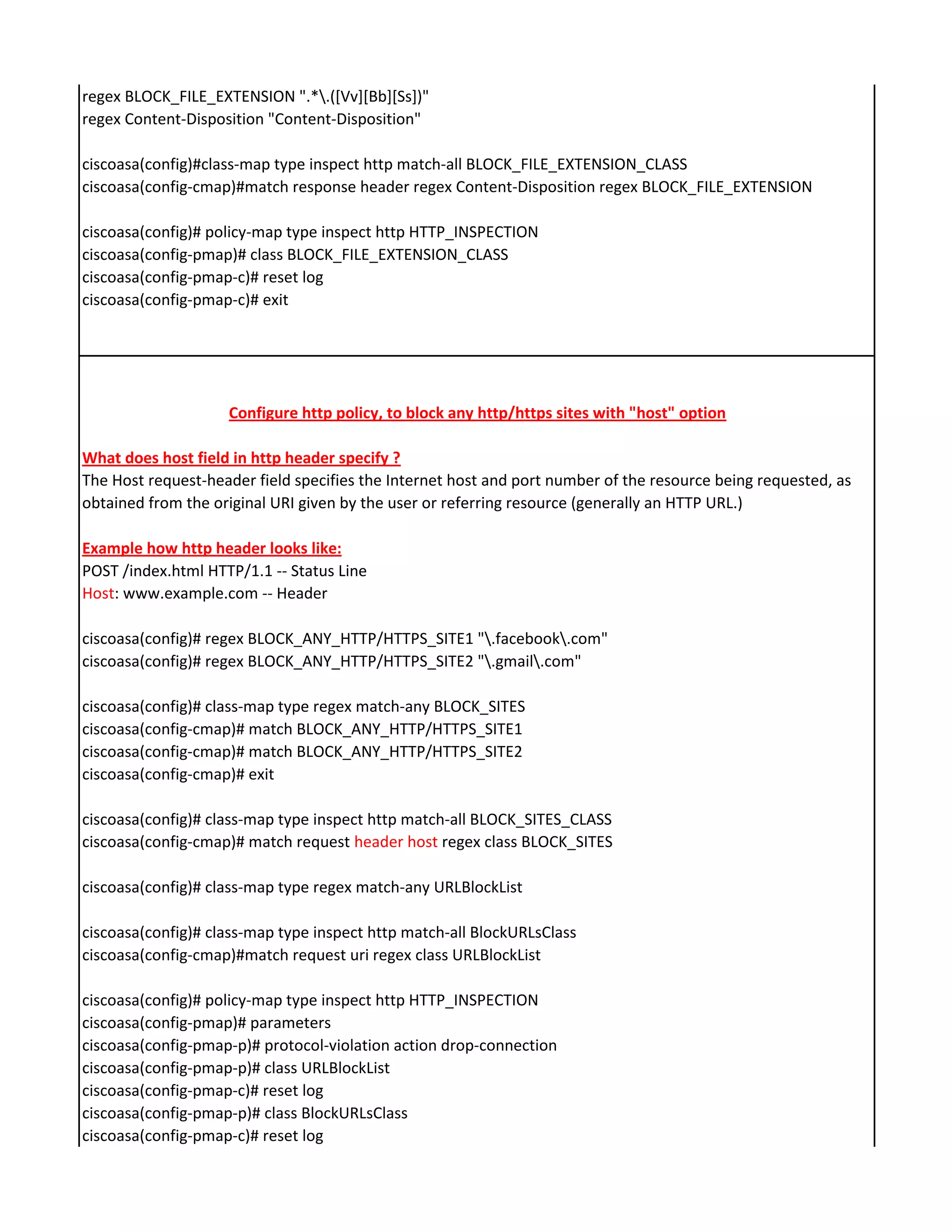 Packet Inspection on ASA | PDF