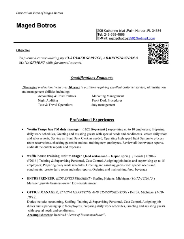 Maged Botros new | PDF