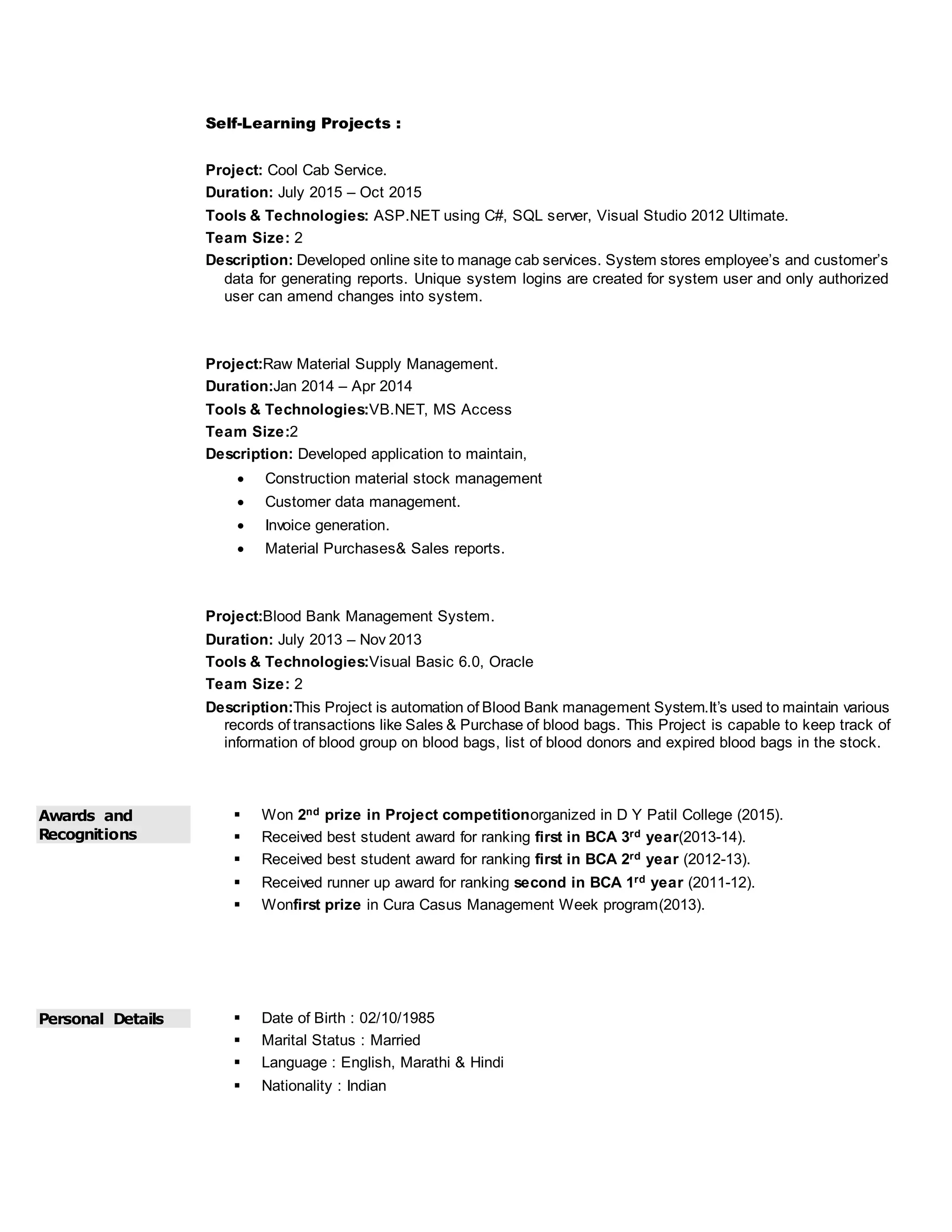 Resume Anamika Upadhyay Java Devloper Pdf