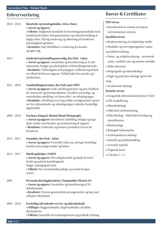 Michael_Munk_Brutto_Curriculum_Vitae | PDF