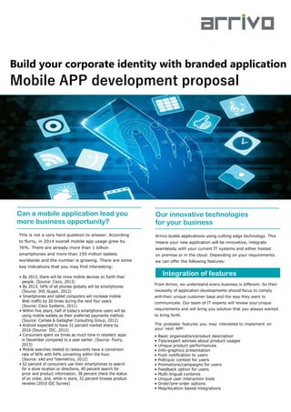 Mobile APP Development Proposal - V1.4 | PDF | Computer Software and ...