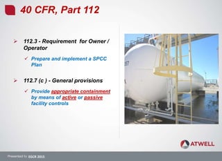 EGCR 2015 Secondary Containment | PPTX