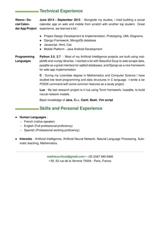 resume | PDF