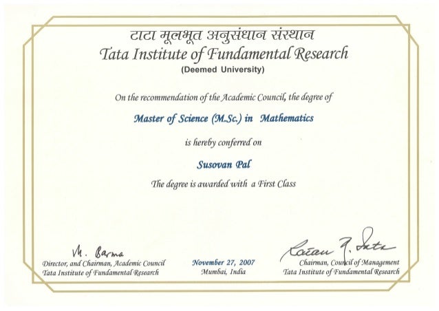 Master S Degree Certificate Template