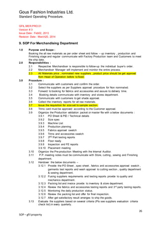 GOUS UPDATE SOP MANUAL | DOCX
