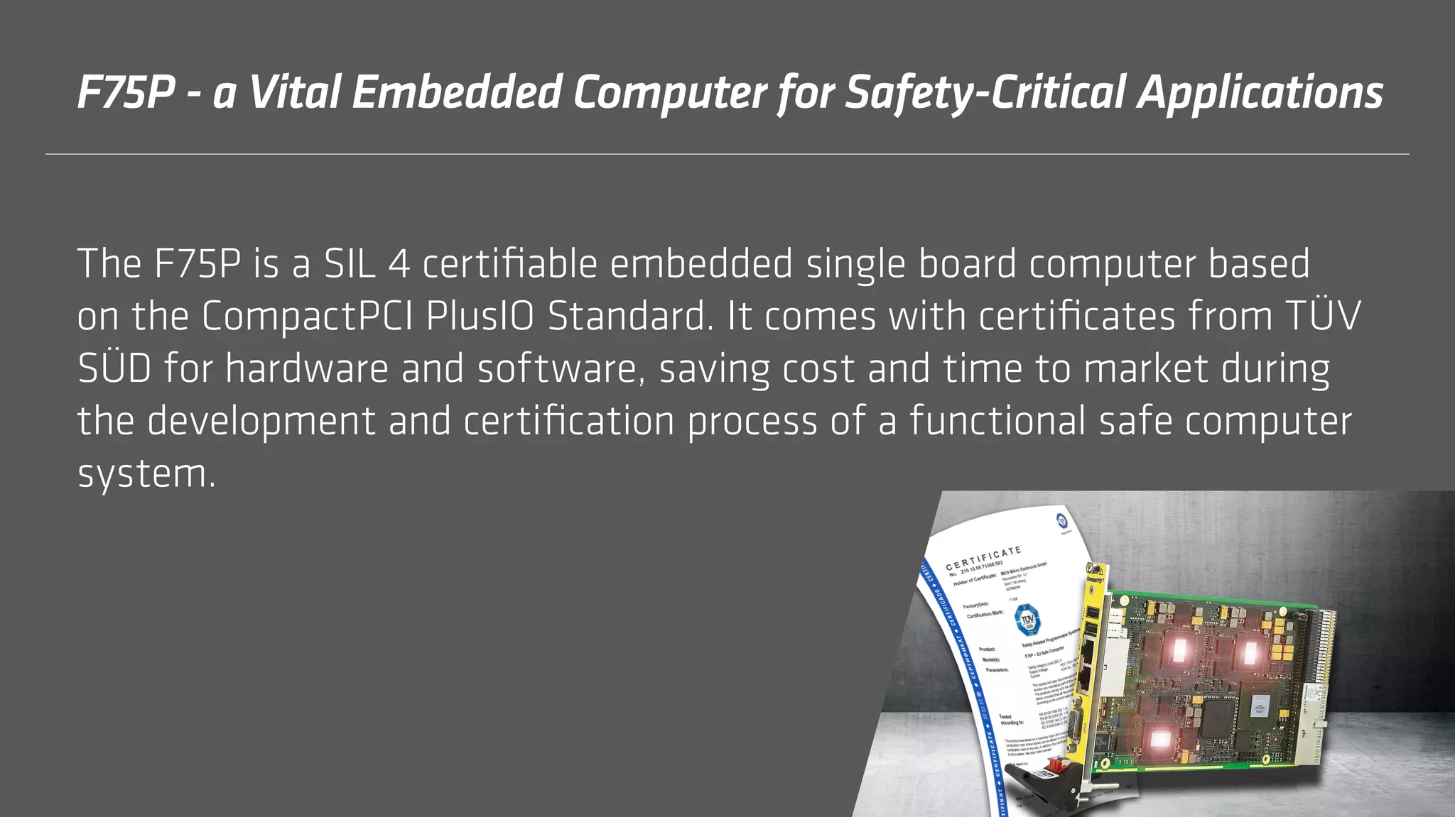 5 Things to Know about the F75P: a Vital Embedded Computer for Safety ...