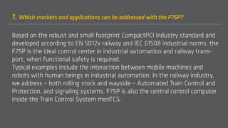 5 Things to Know about the F75P: a Vital Embedded Computer for Safety ...