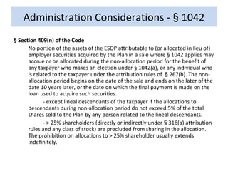 HORNER - Section 1042 | PPT