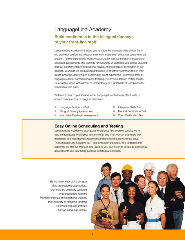 LanguageLine Solutions Enterprise Brochure | PDF | Business | Business ...
