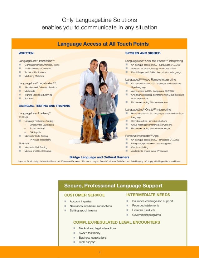 LanguageLine Solutions Enterprise Brochure