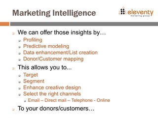 Eleventy Marketing Intelligence presentation | PPTX