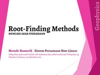 Bisection-Newton-Secant | PDF