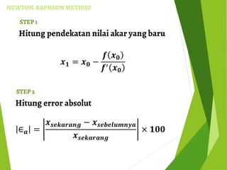 Bisection-Newton-Secant | PDF