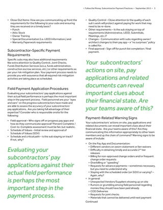 Follow the Money_Subcontractor Payment Practices | PDF | Business Accounting & Finance | Business