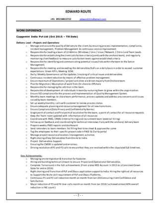 Edward Resume Capgemini | DOCX | Computer Software and Applications ...