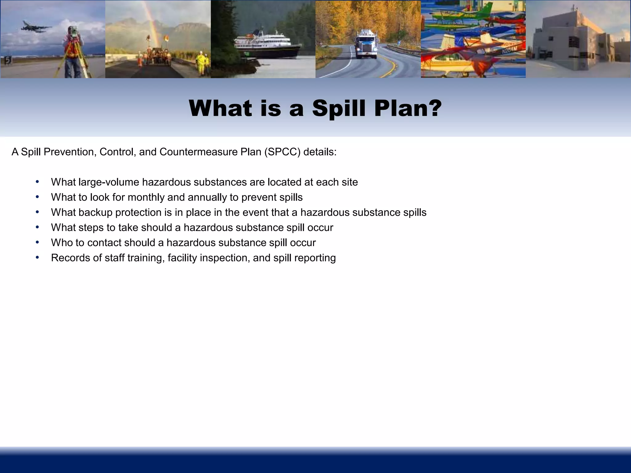 Hazardous Substance Spill Prevention and Response | PPTX