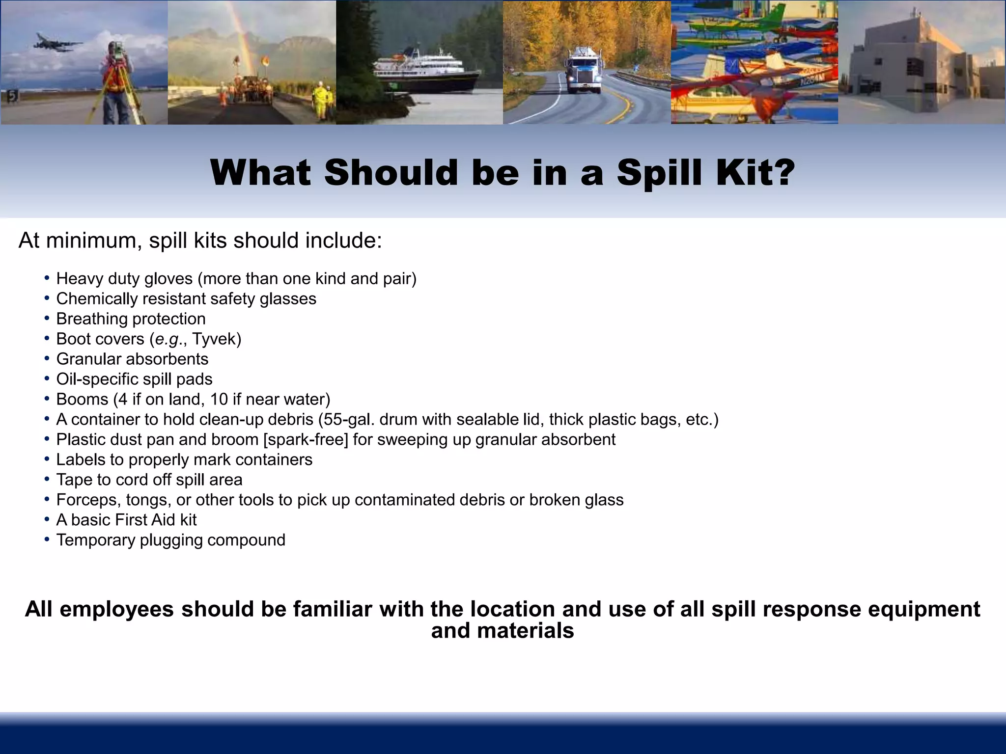 Hazardous Substance Spill Prevention and Response | PPTX