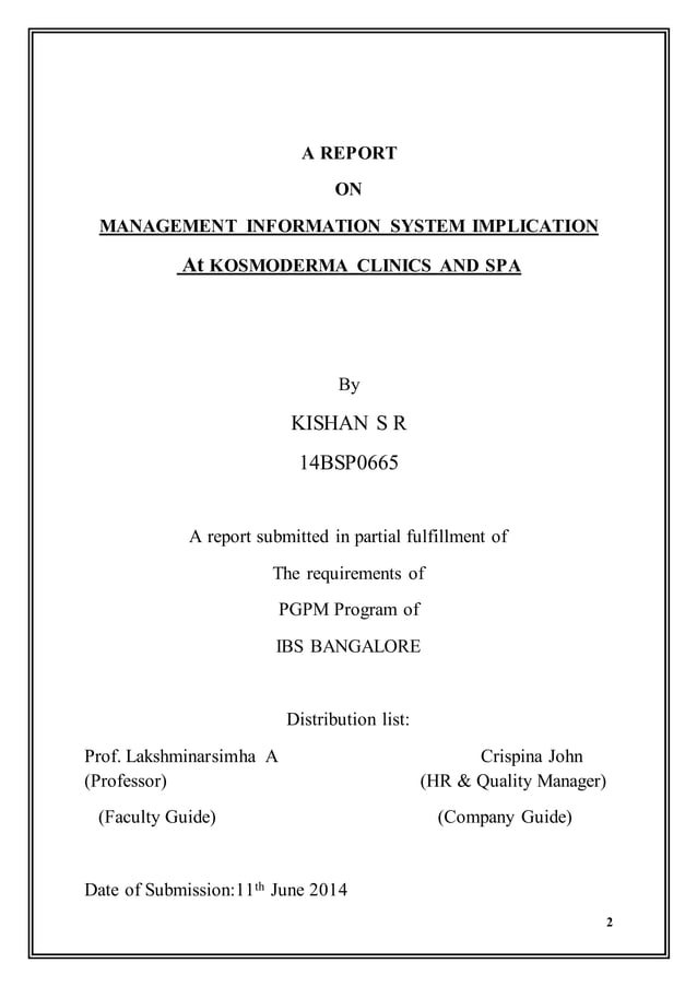 FINAL SIP REPORT | PDF