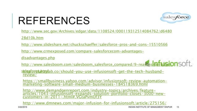 Salesforce & Infusionsoft | PPT