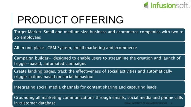 Salesforce & Infusionsoft | PPT