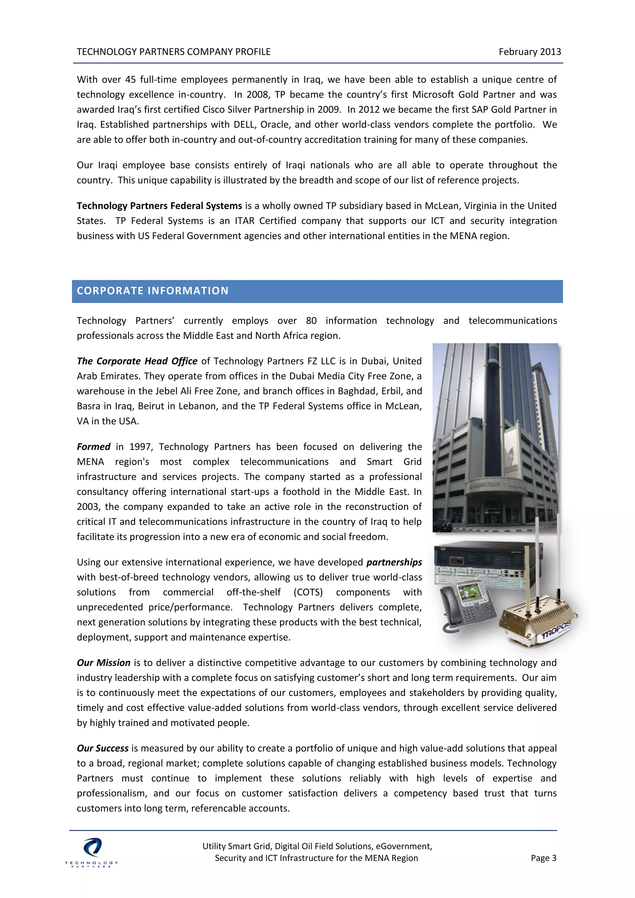 TP Company Profile 20-Feb-2013 | PDF