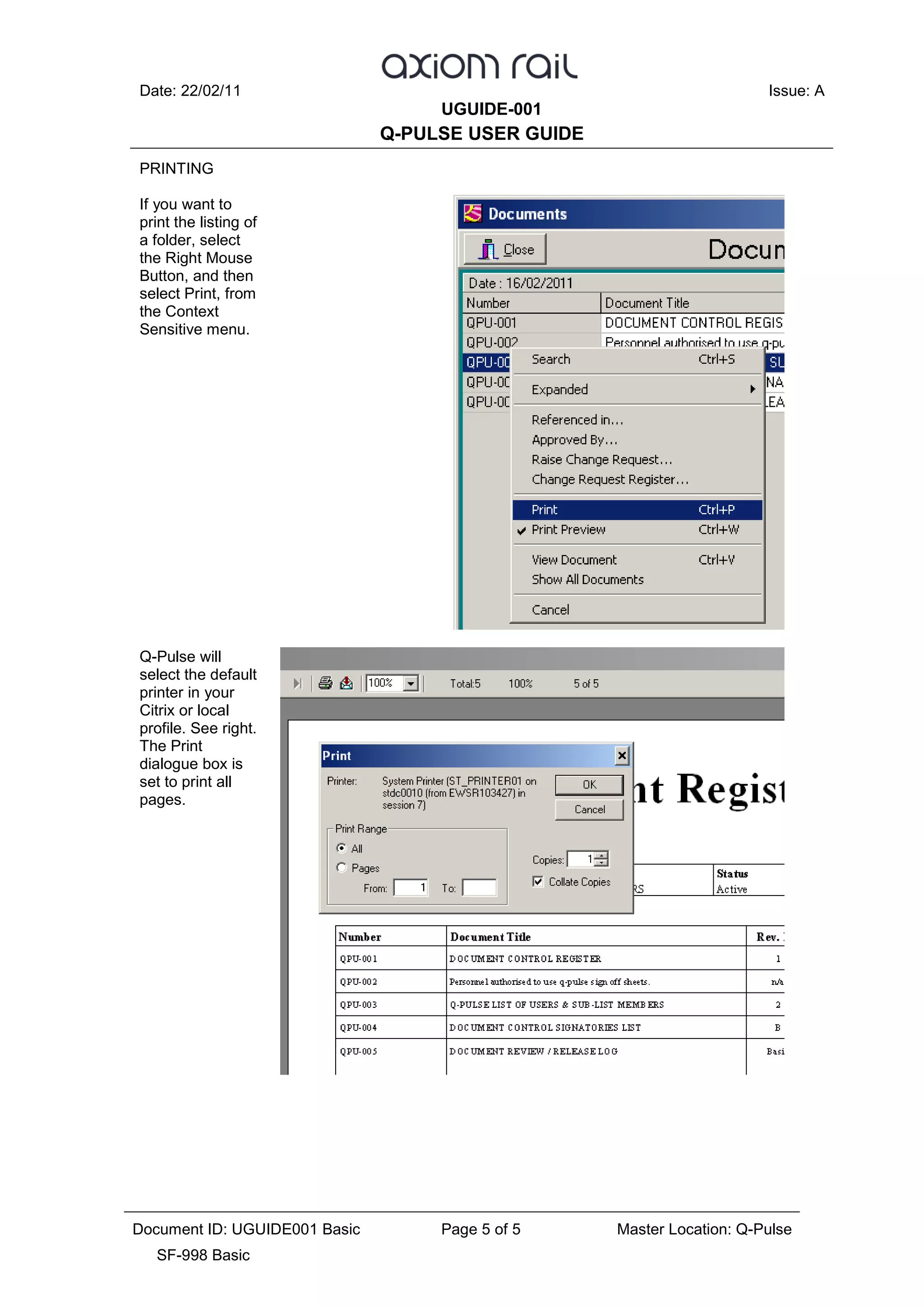 UGUIDE-001-A Q-pulse basic user guide B | PDF