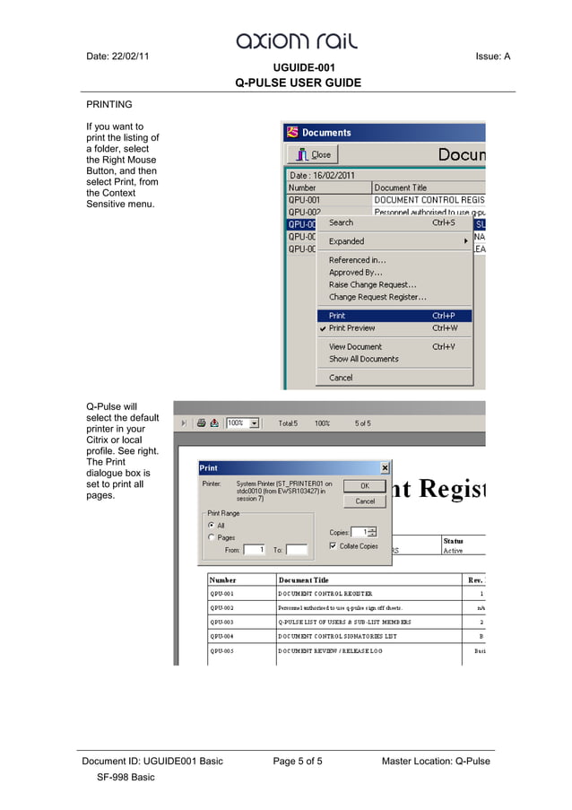 UGUIDE-001-A Q-pulse basic user guide B | PDF | Operating Systems ...