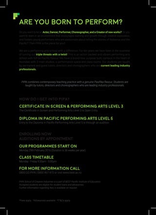 2015 PIPA Programme Brochure_Trim and Bleed | PDF