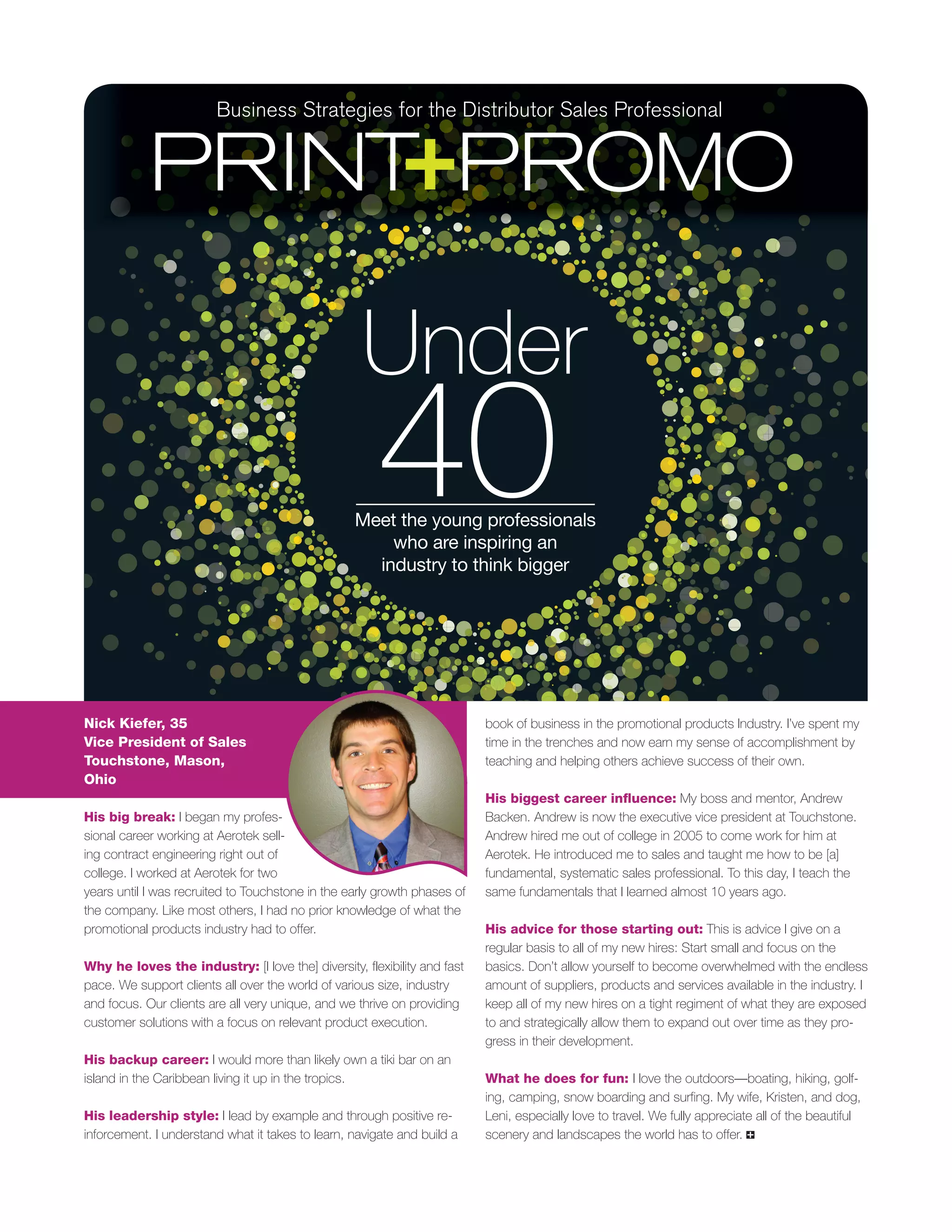 Promo Marketing Magazine feature article 052016 | PDF