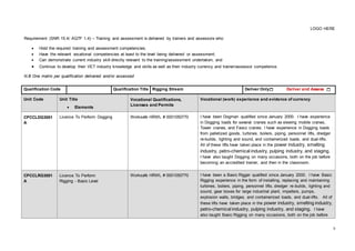 Trainer-Skills-Matrix Rory Prosser | DOCX