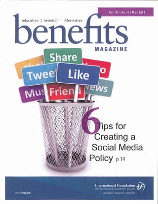 2014 IF Benefits Magazine articles | PDF