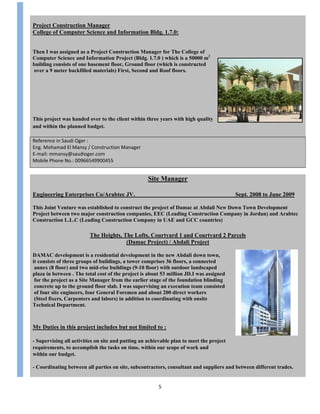 Wesam Maannee CV- Aug16 | PDF