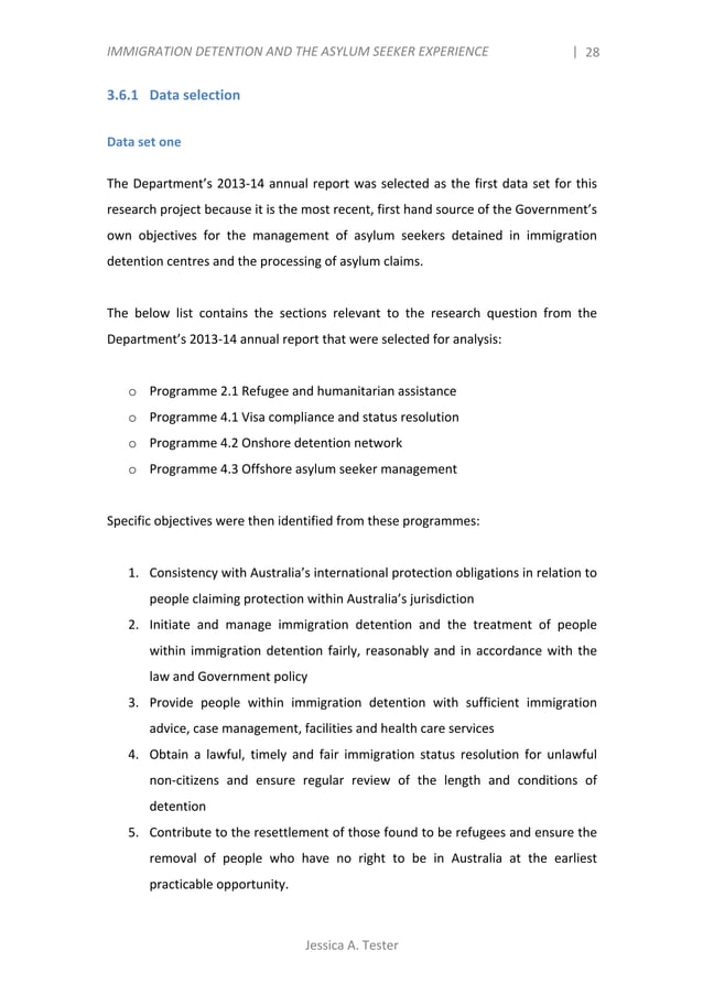 Honours Thesis_Human Rights and Immigration Policy | PDF