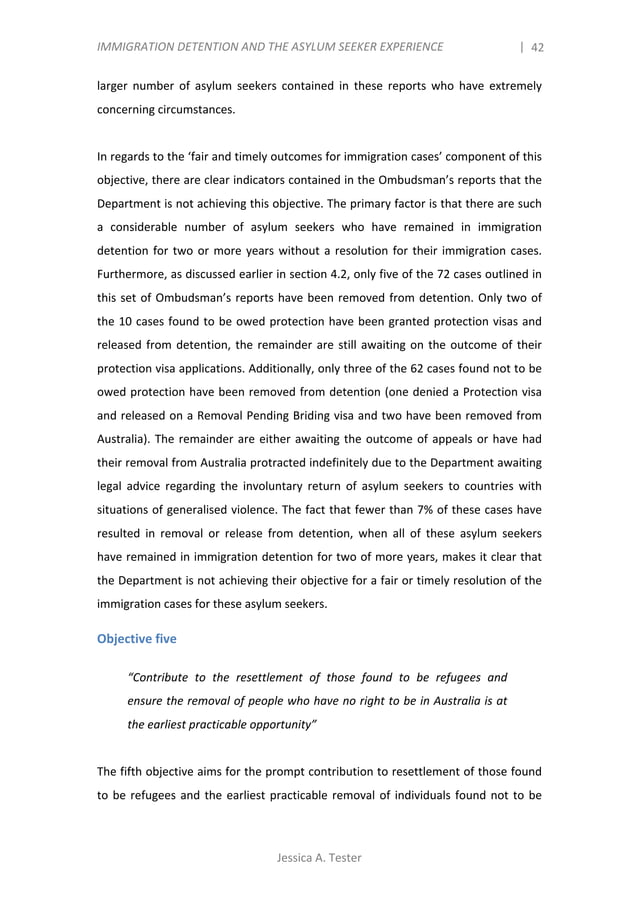 Honours Thesis_Human Rights and Immigration Policy | PDF