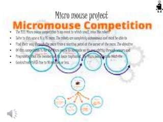 Micro mouse project GS1140 | PPT